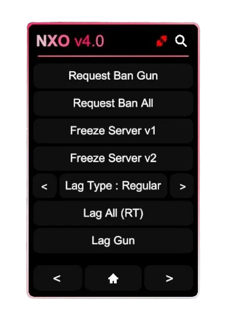 NXO Menu