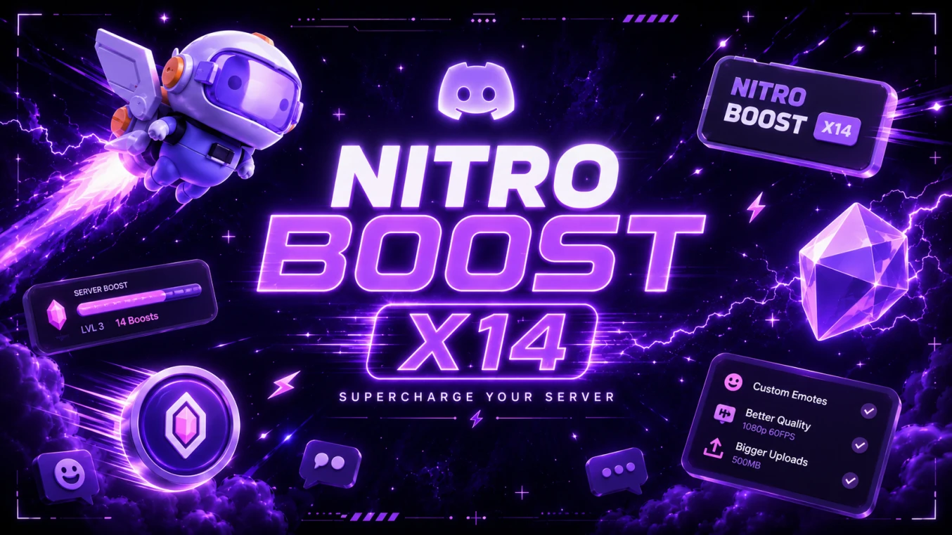 14x Server Boost - Blitz Shop